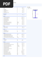 IPE 450 Beam Specifications and Properties | PDF | Applied And ...