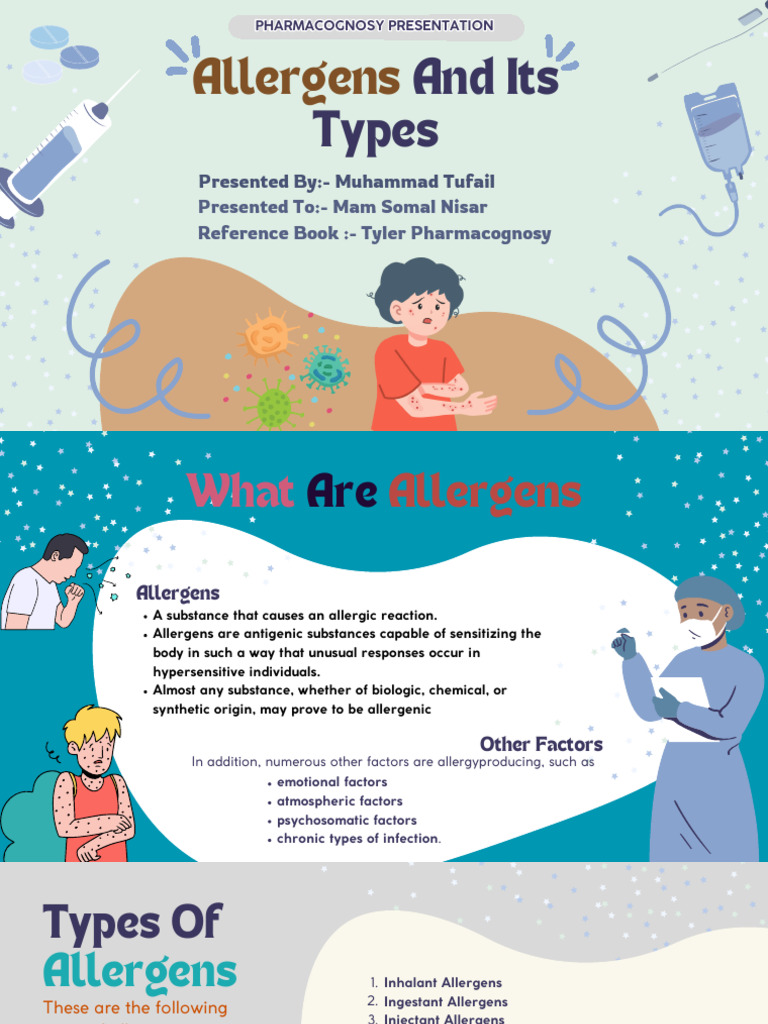 Types and Treatment of Allergens | PDF | Allergen | Allergy