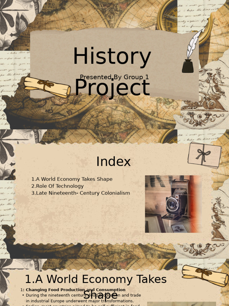 History Presentation Making of A Global World | PDF | Agriculture ...