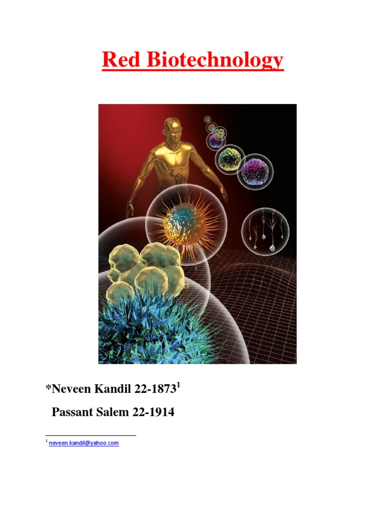 Red Biotechnology Project | Download Free PDF | Biotechnology | Hiv