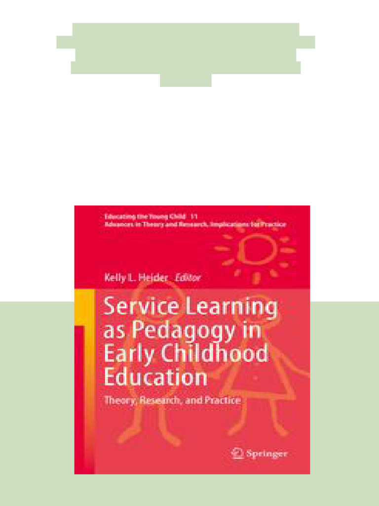(Ebook) Service Learning as Pedagogy in Early Childhood Education ...
