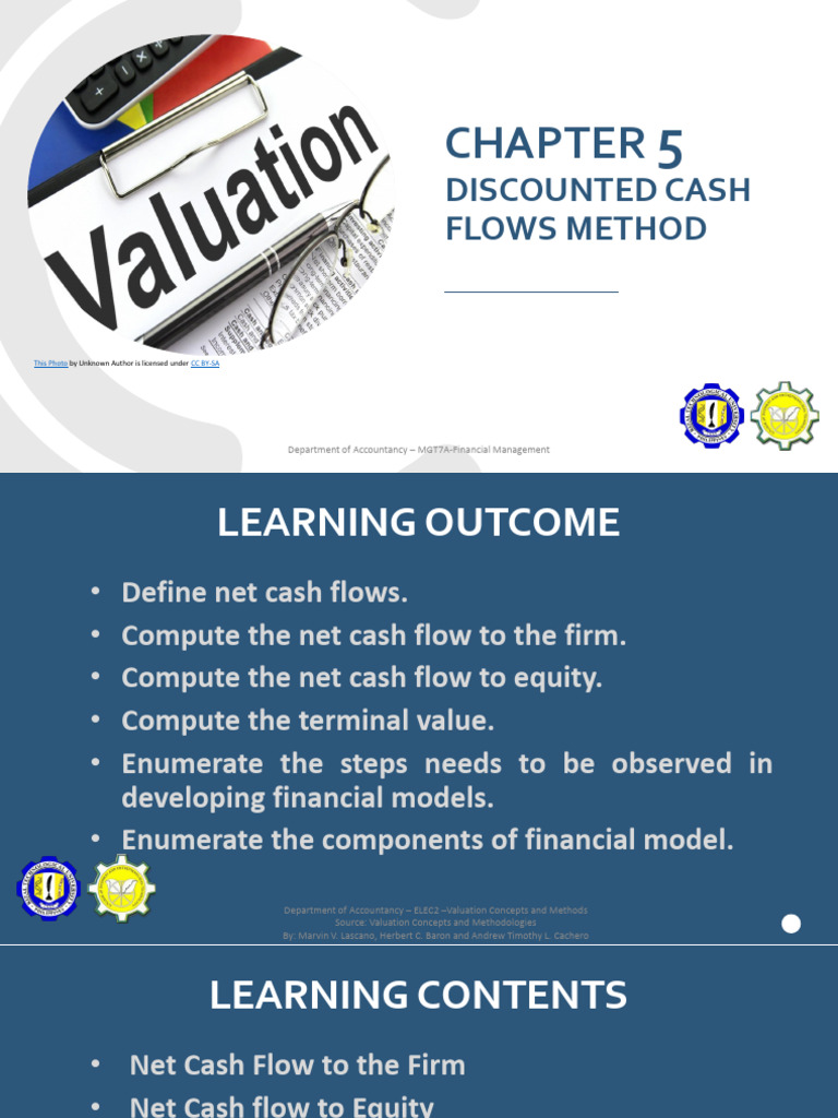 ELEC2 - Module 5 - Valuation Discounted Cash Flows Method | PDF ...