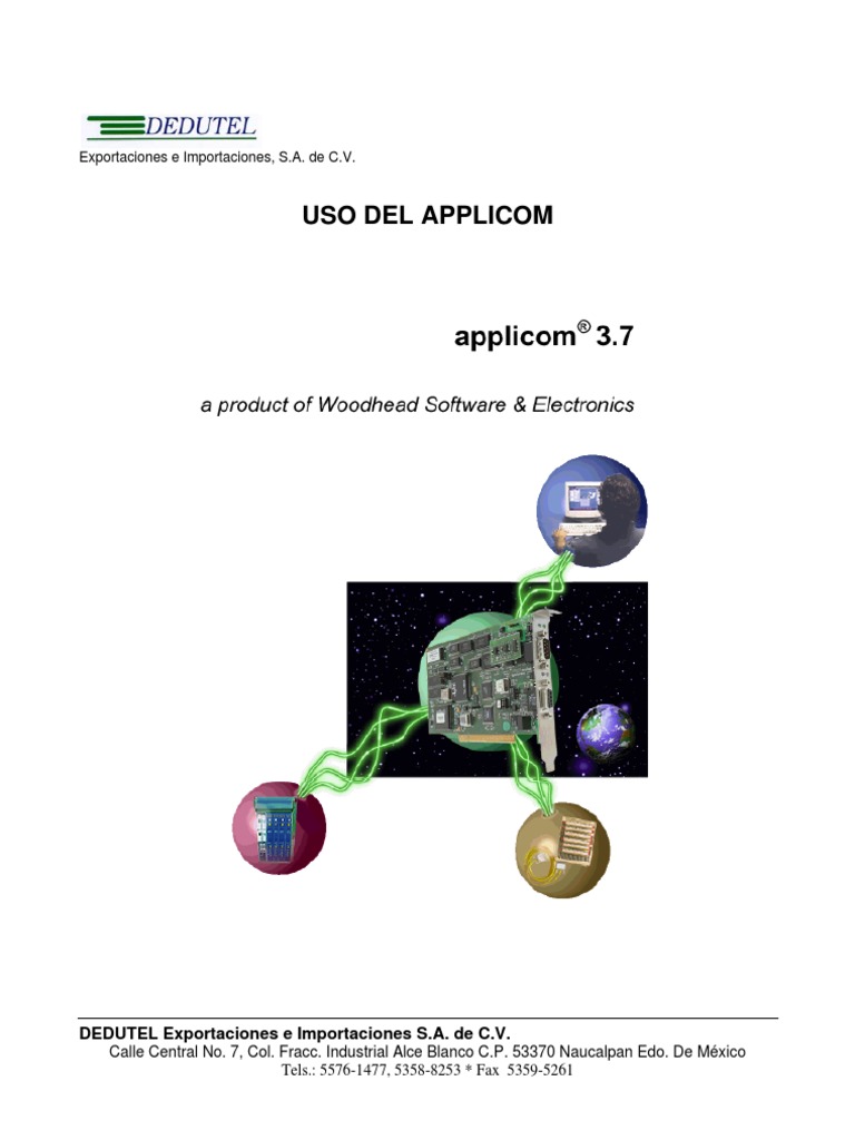 Uso Del Applicom | PDF | Poco | Ingeniería Informática