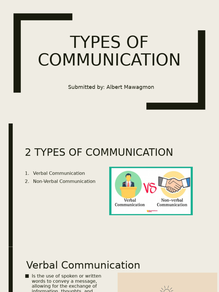 Types of Communication | PDF