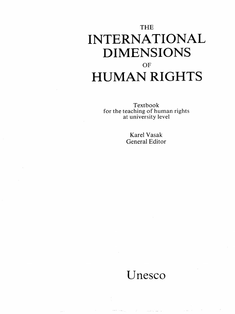 International Human Rights Textbook | PDF | Justice | Crime & Violence