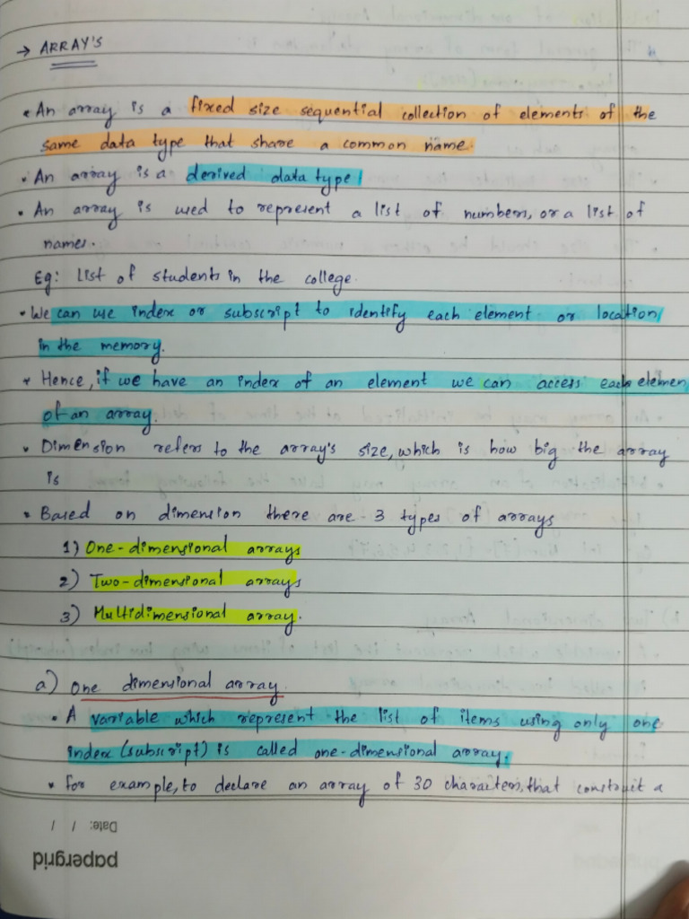 Arrays , Pointers and Functions | PDF