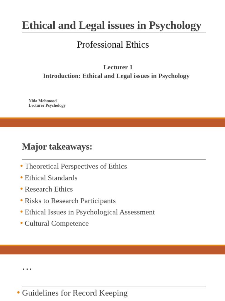 L-1 (1) | PDF | Psychology | American Psychological Association