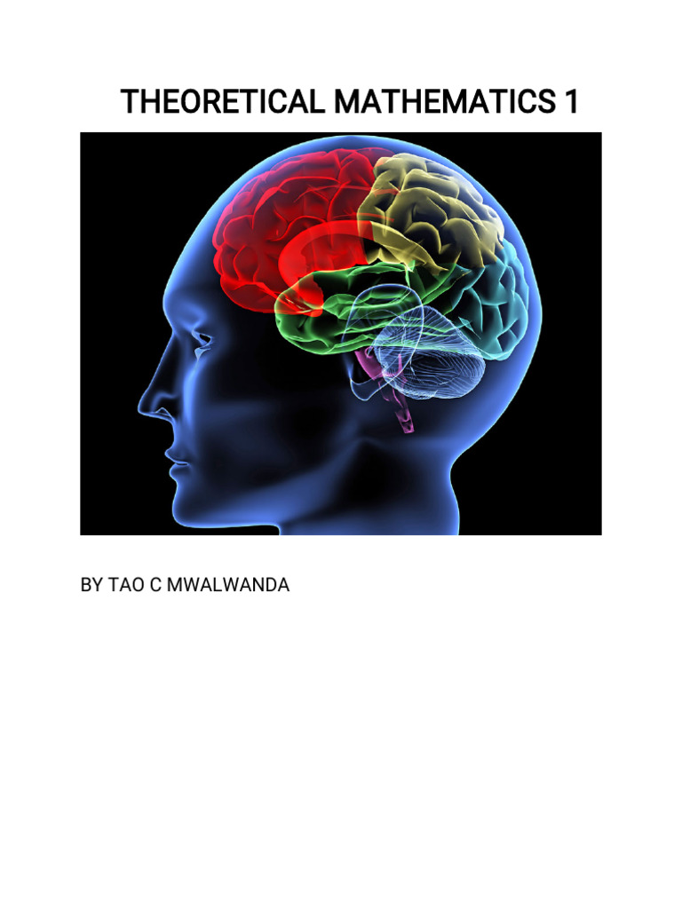 Theoretical Mathematics 1 (Philosophy Of Mathematics) | PDF