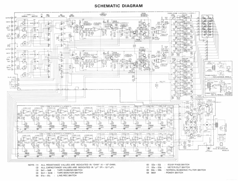 Adc Sound Shaper 2 Ic Schematic | PDF