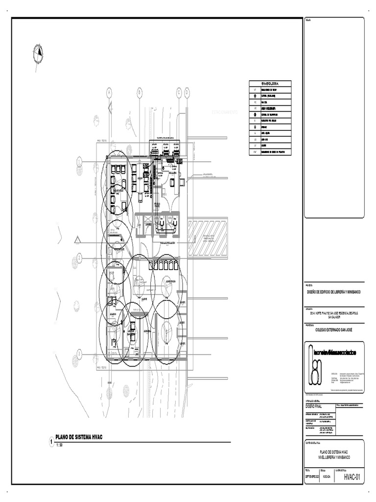 Plano HVAC Librería y Minibanco | PDF