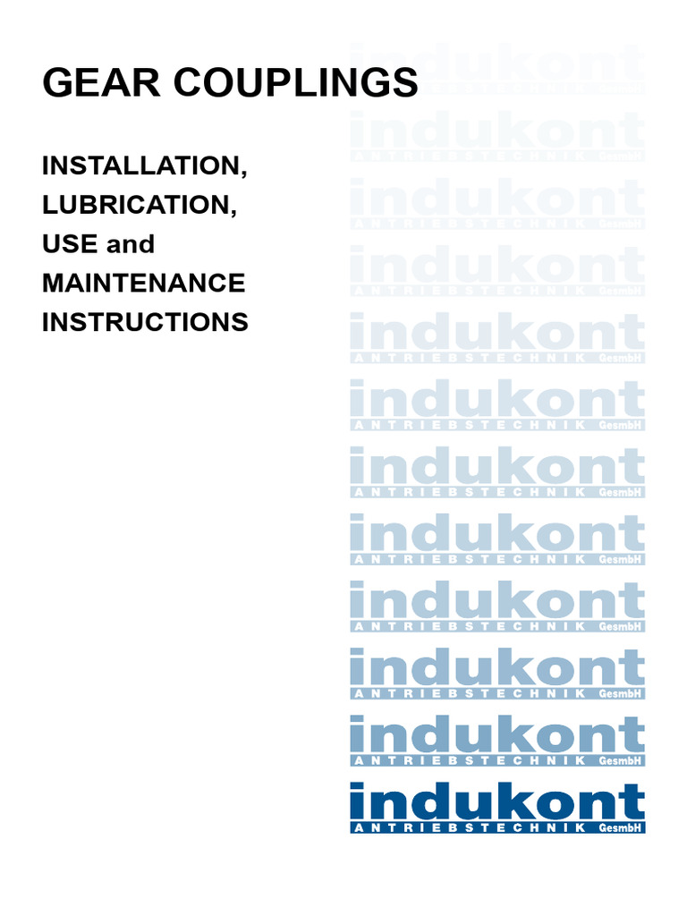 Gear Coupling Maintenance | PDF | Gear | Mechanical Engineering