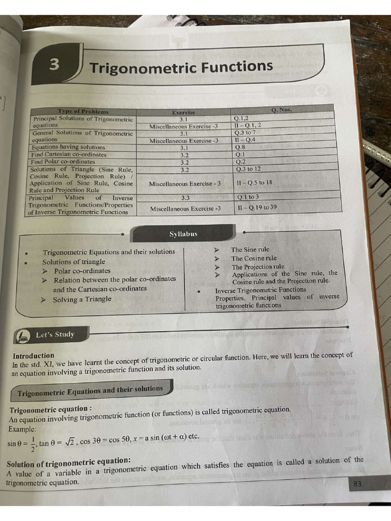 Maths Trigno -3 | PDF