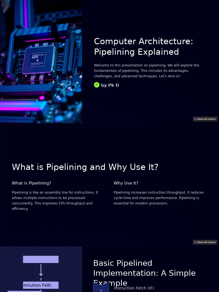 Computer Architecture Pipelining Explained | PDF | Central Processing Unit | Computer Architecture