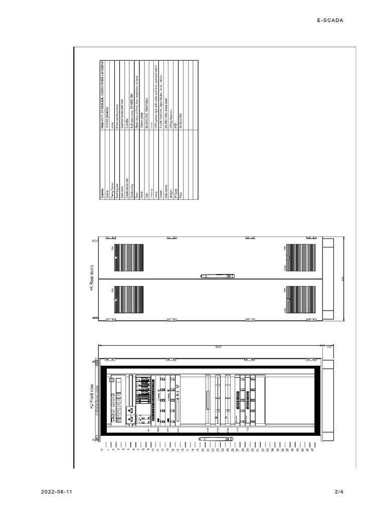 Principal GA Drawing | PDF