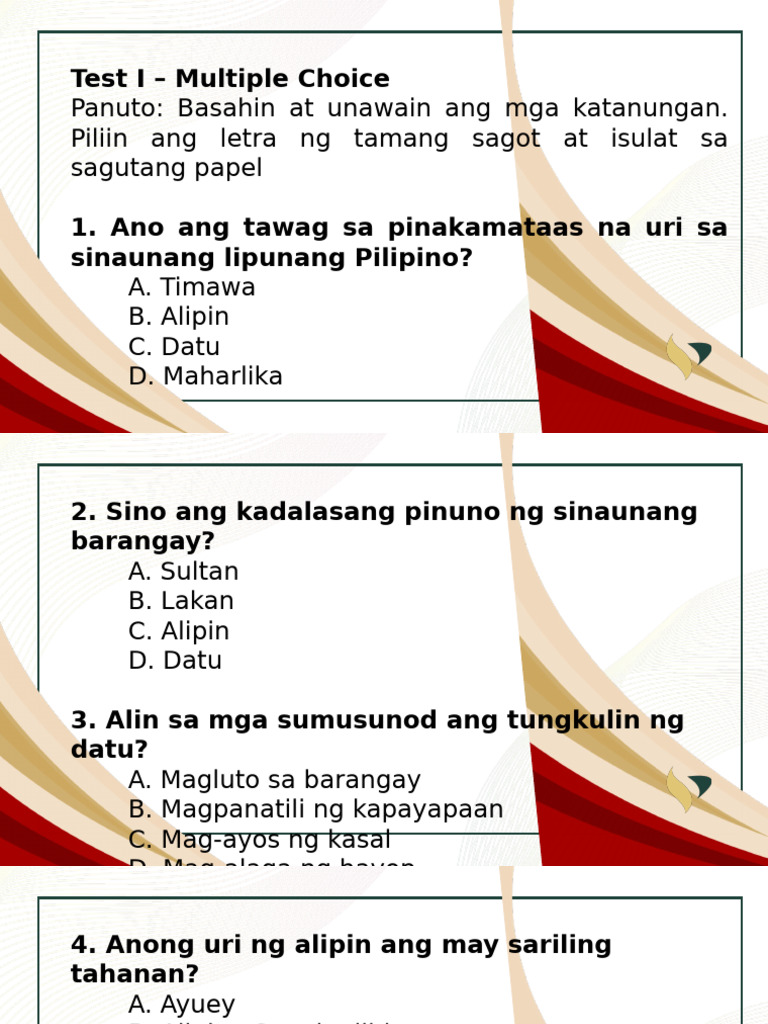 AP 5 TEST Week 6 | PDF