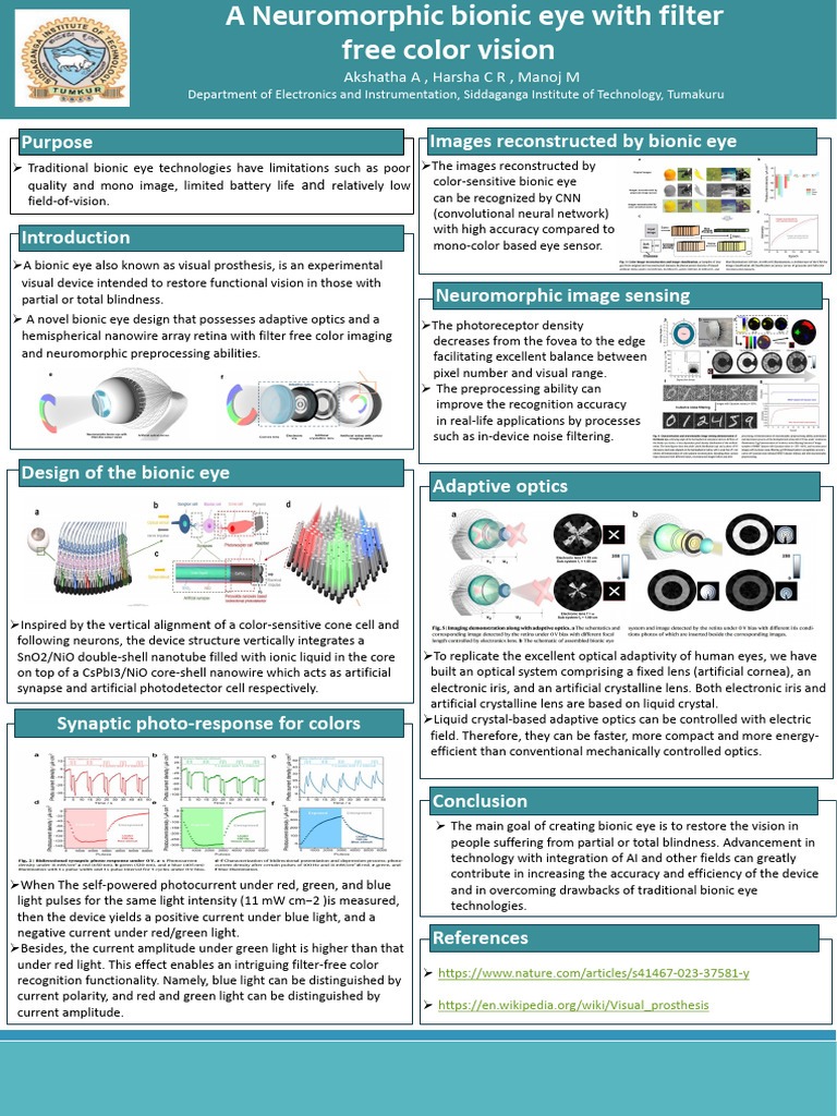 Team 16_Bionic Eye | PDF | Eye | Visual Perception