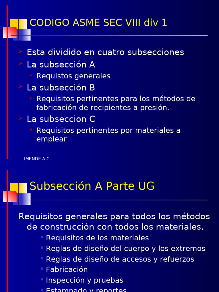 Codigo Asme Sec Viii Div 1 | PDF | Ingeniería mecánica | Física Aplicada e Interdisciplinaria