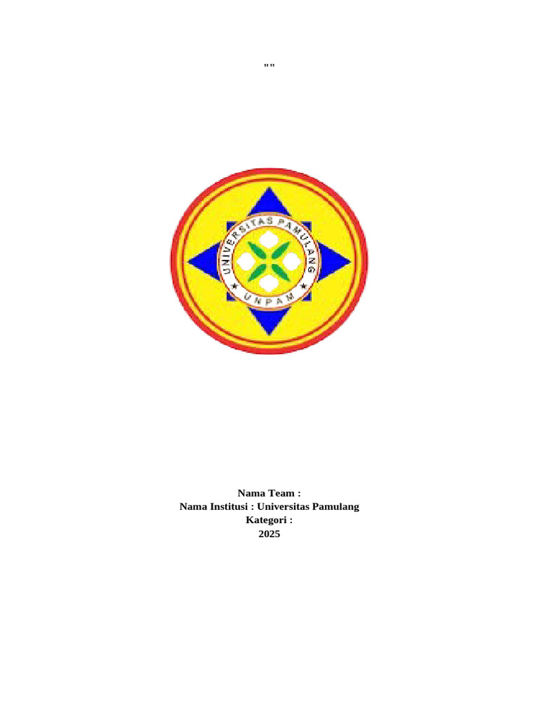 Proposal PKM | PDF