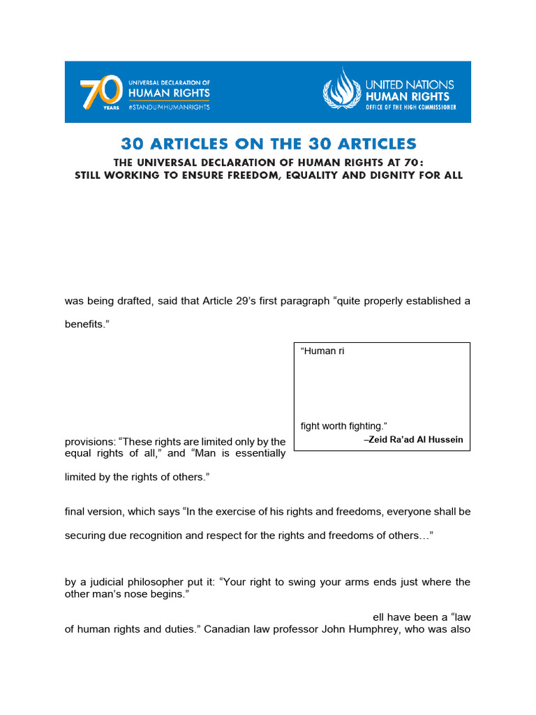 UDHR - Community Rights | PDF | Human Rights | Government