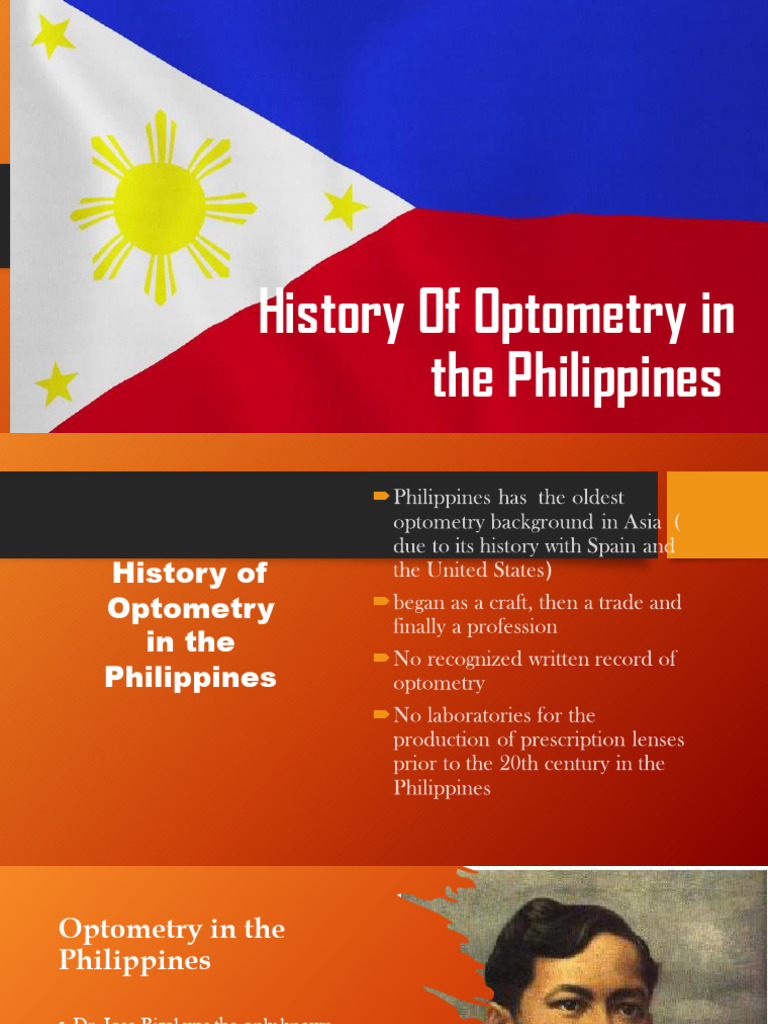 History of Optometry in the Philippines | PDF | Optometry | Eye