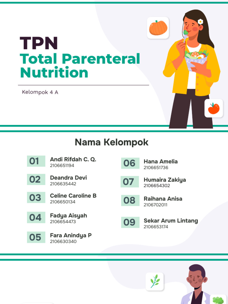 Kelompok 4_Latihan KASUS TPN | PDF