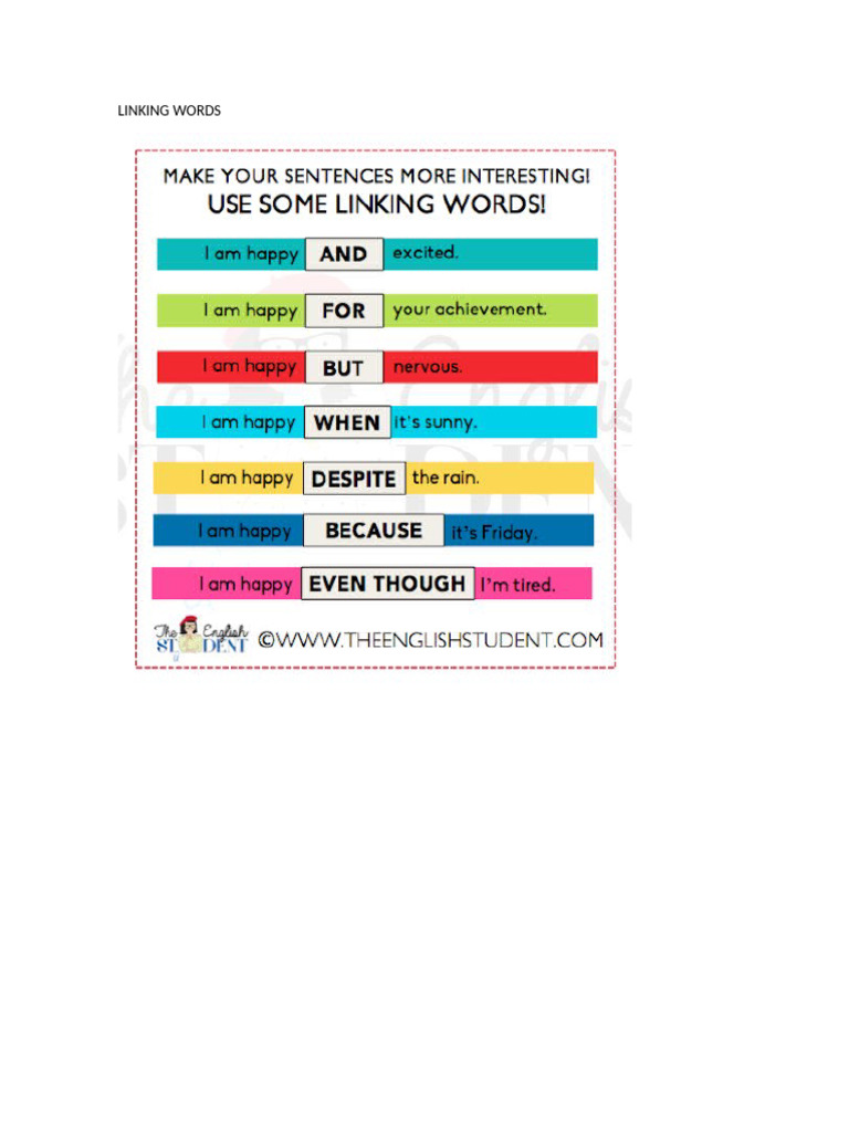 Linking Words | PDF