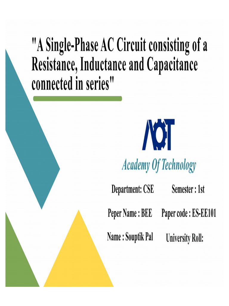 Electrical Ca1 | PDF