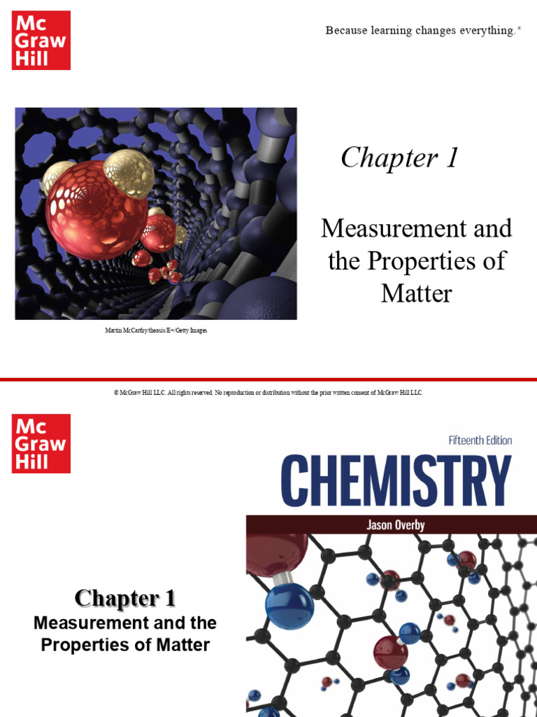 W1 CHEM 101 Chapter 1 | PDF | Density | International System Of Units