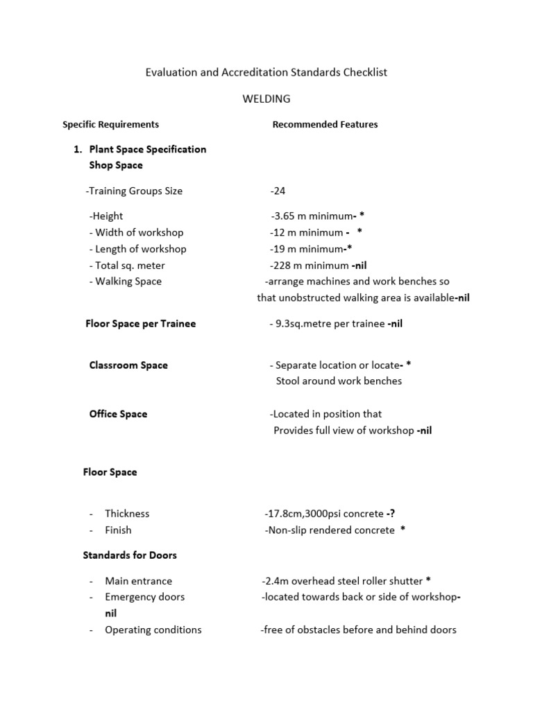 Welding & Fabrication Hardened Necessary Competency | PDF | Welding ...