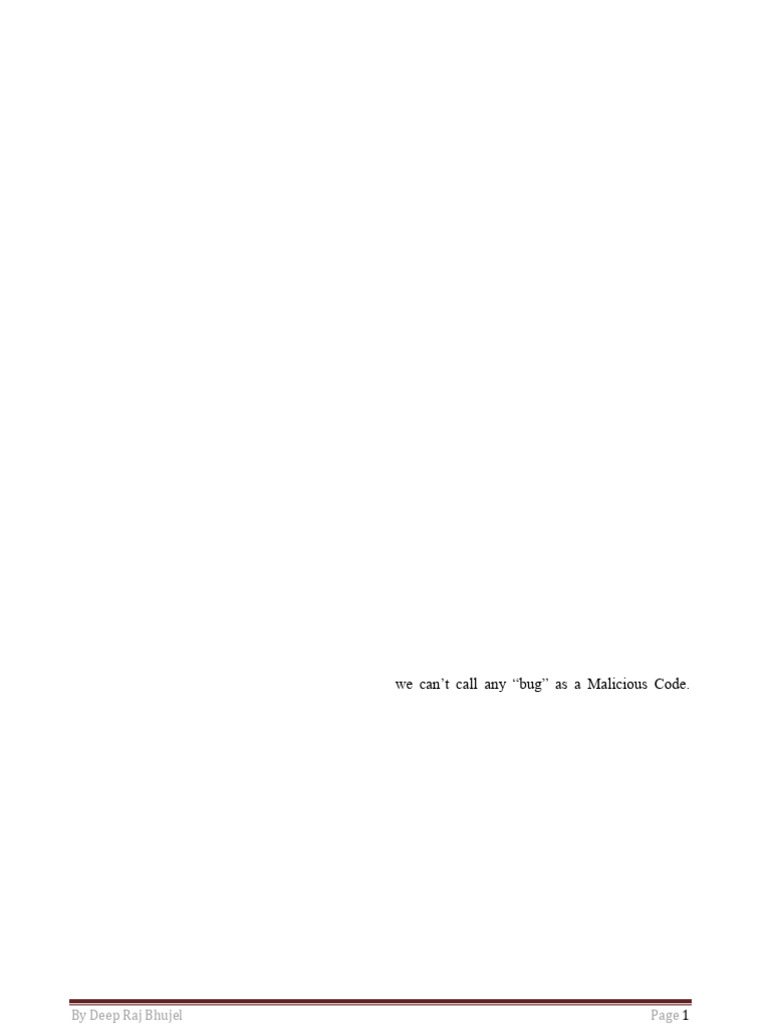 Understanding Malicious Logic Examples | PDF | Malware | Computer Virus