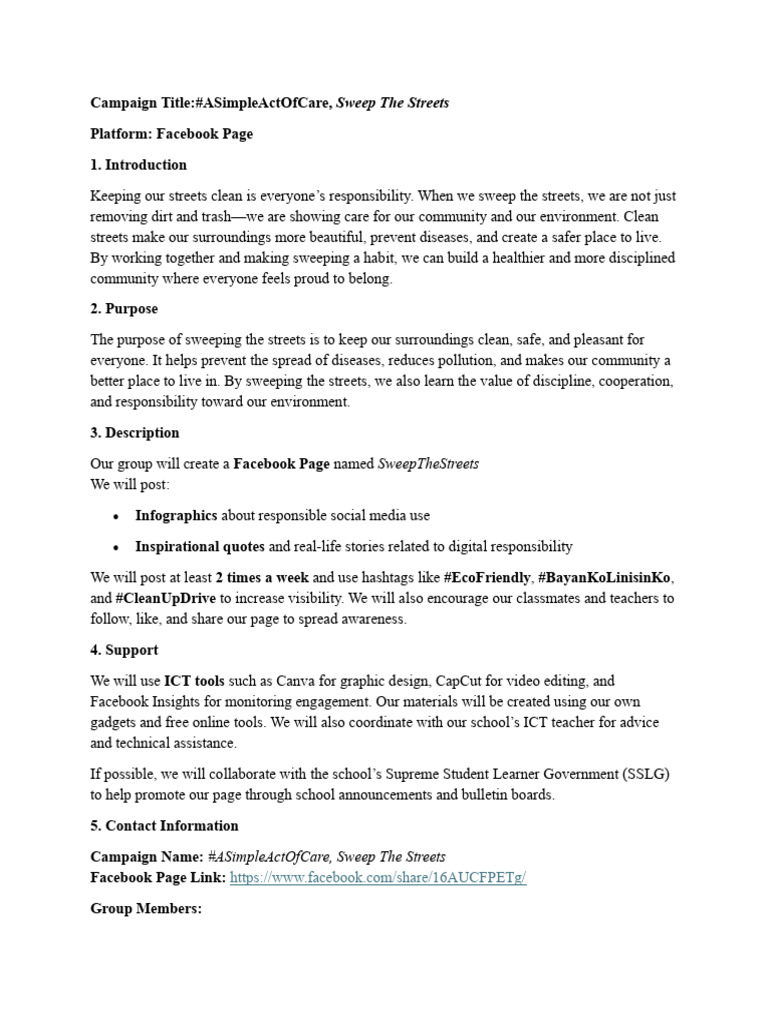 Sample Concept Paper | PDF