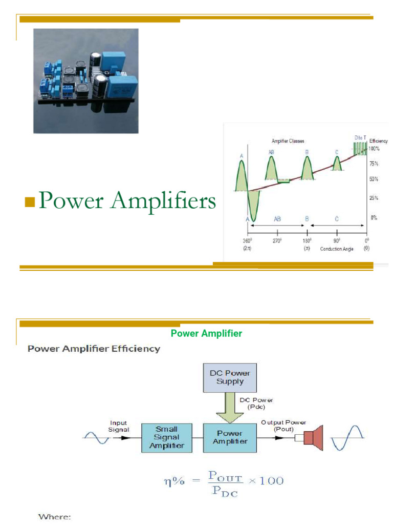 Power Amplifier | PDF | Amplifier | Electronic Engineering