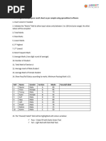 Cricket Stats Excel Spreadsheet Guide | PDF | Microsoft Excel | Spreadsheet