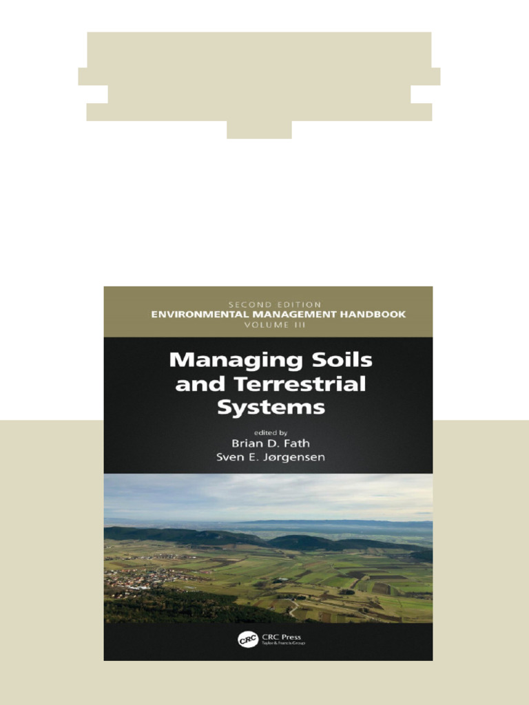 (Ebook) Managing Soils and Terrestrial Systems by Brian D. Fath (Editor ...