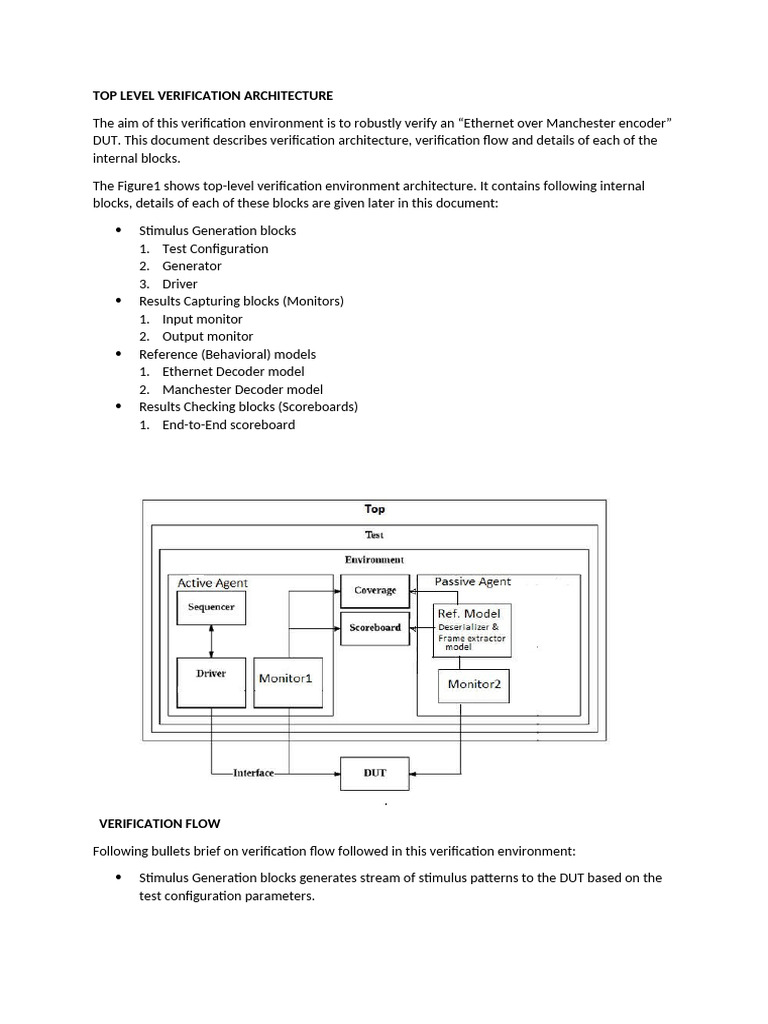 Ethernet Verification Architecture Guide | PDF | Network Packet ...