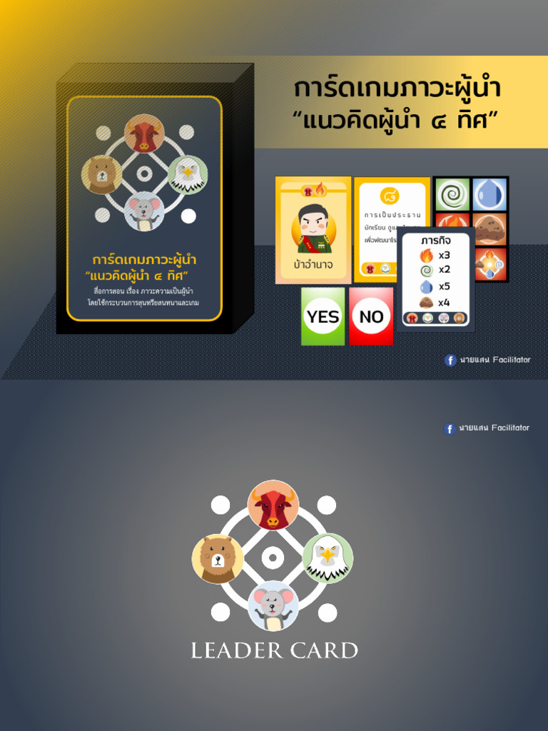 บอร์ดเกม Leader Card | PDF