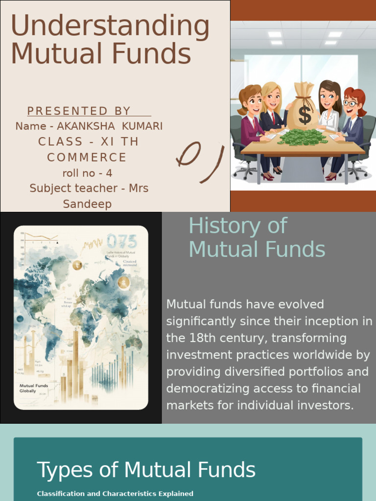Presentation - Understanding Mutual Funds | PDF | Investment Fund ...