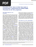 ACL-RSI Score Summary and Calculator | PDF | Knee | Limbs (Anatomy)