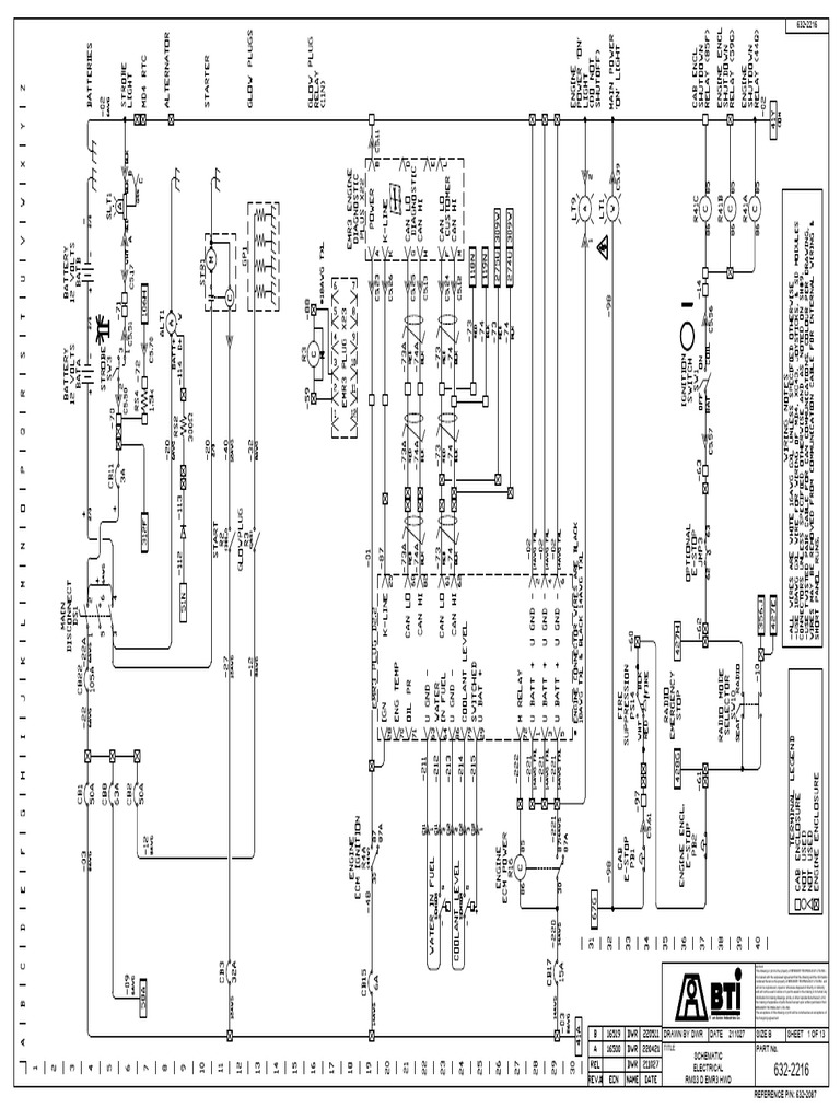632-2216 Rev - B Schematic | PDF