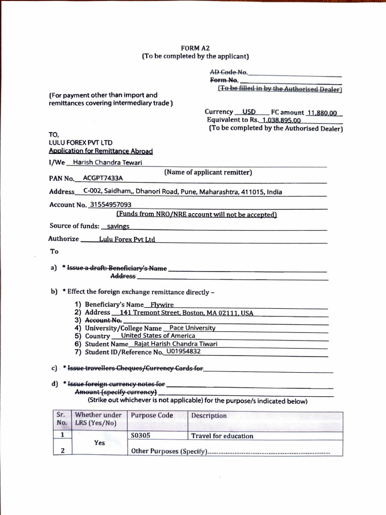 Form A2 | PDF | Banking | Private Sector
