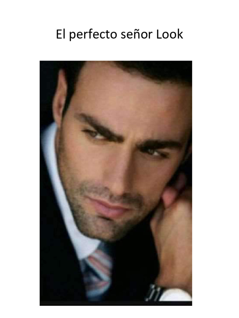 El perfecto señor look | PDF