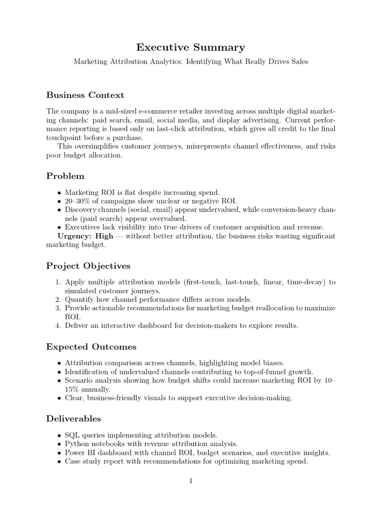 Problem Statement | PDF