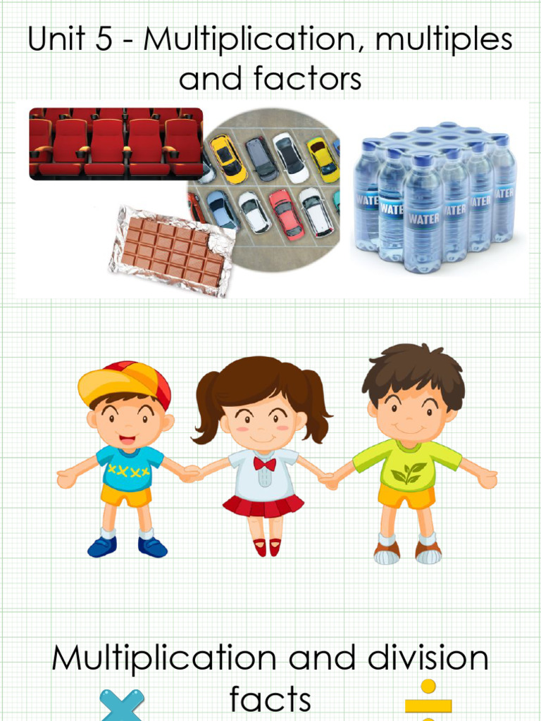 REVIEW Unit 5.1 - Multiplication, Multiples and Factors | PDF ...