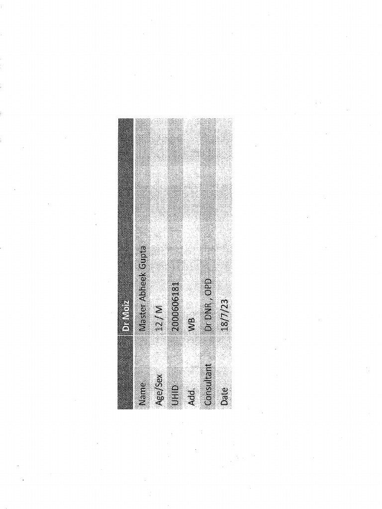 0 MRCP Report | PDF