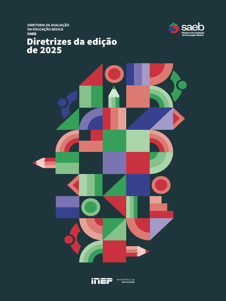 Cartilha Saeb 2025 Diretrizes Da Edicao | PDF | Escolas | Brasil
