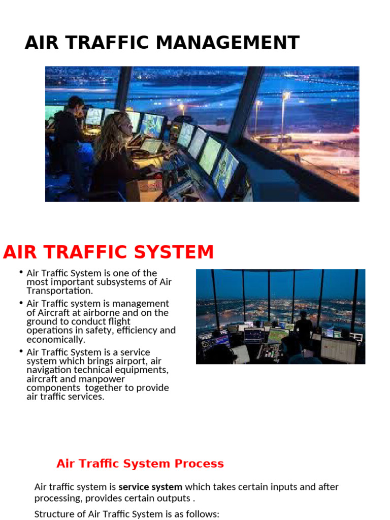 Overview of Air Traffic Management System | PDF | Instrument Flight ...
