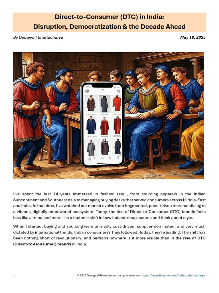 DTC Brands Revolutionizing Indian Retail | PDF | Retail | Brand