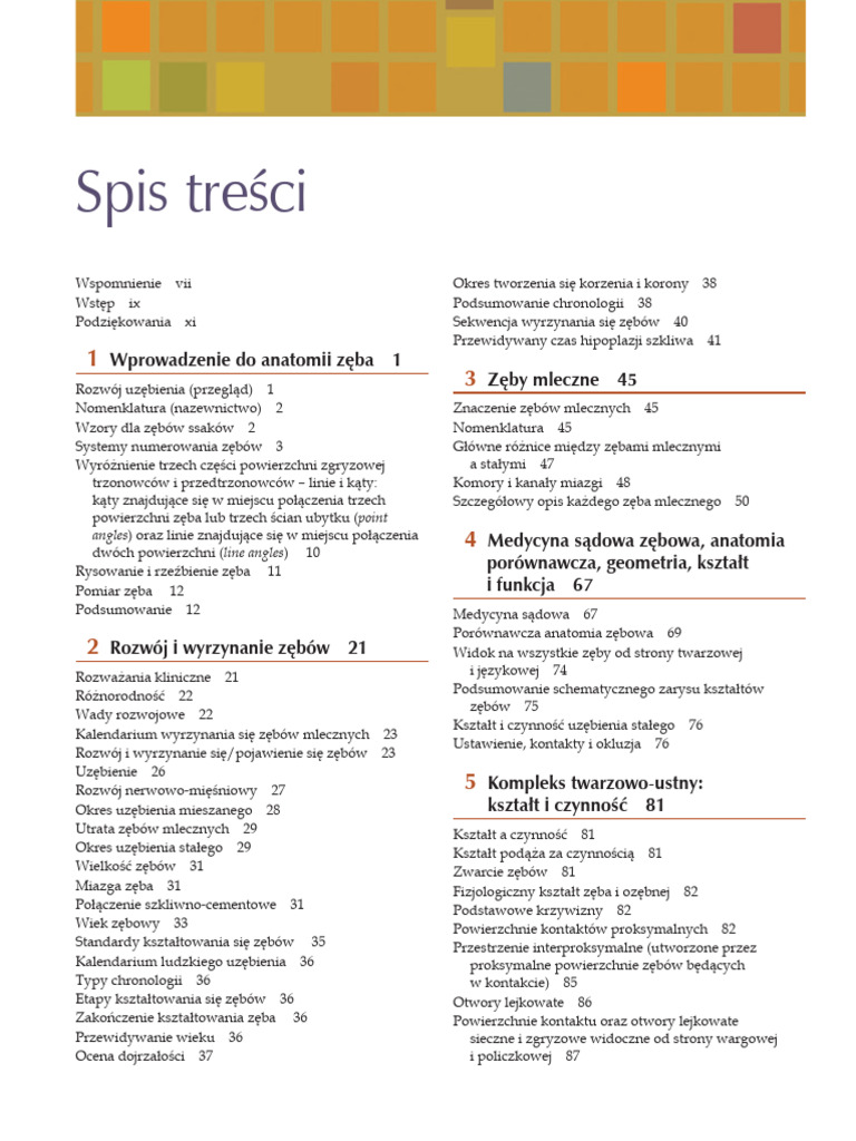 Spis TR | PDF