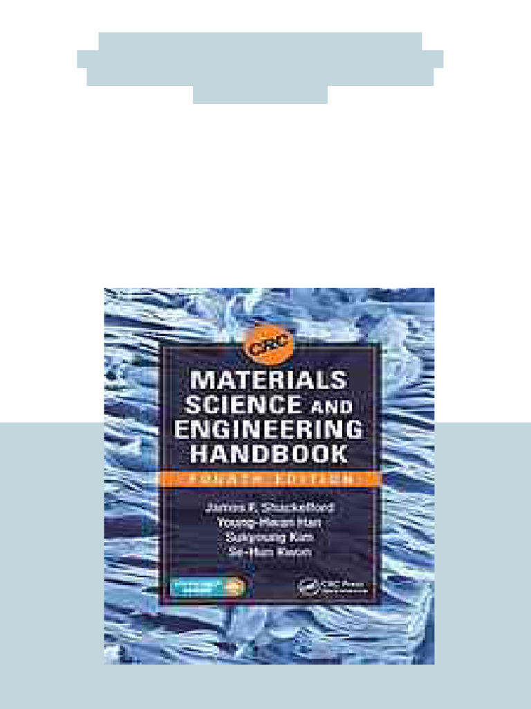 (Ebook) CRC materials science and engineering handbook by James F. Shackelford, Young-Hwan Han ...