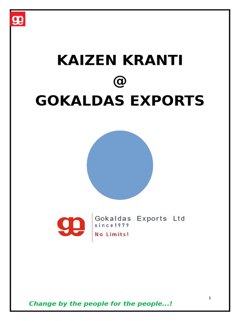 Kaizen Handbook | PDF | Economies | Industrial Organization